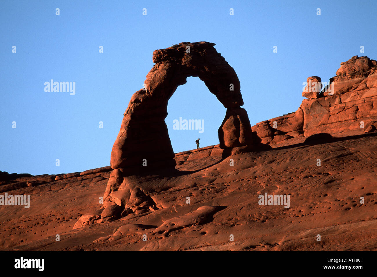 Delicate arch Arizona USA America Stock Photo - Alamy