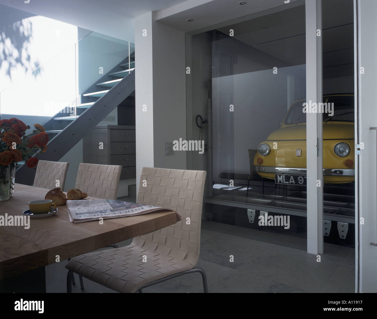 Car inside house hi-res stock photography and images - Alamy