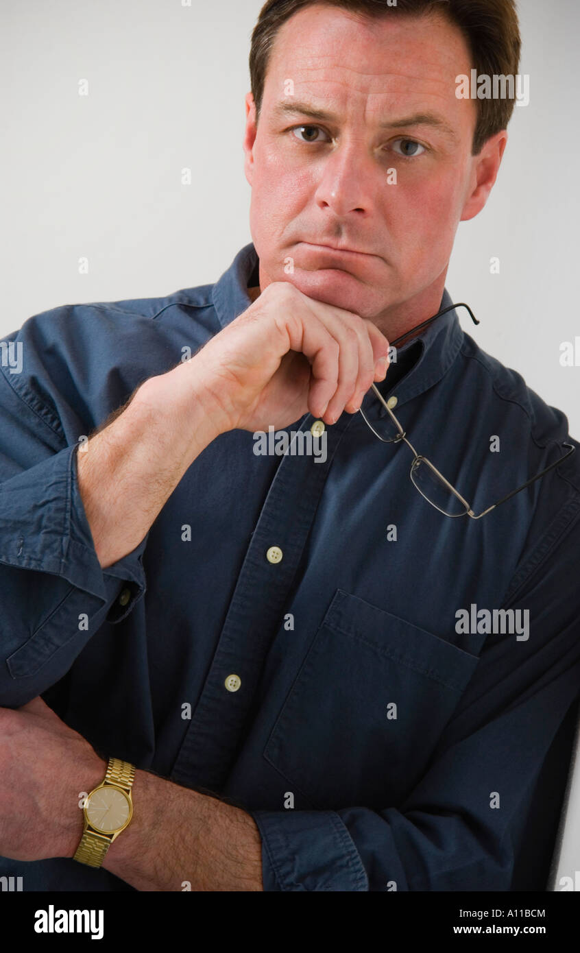 Portrait of man Stock Photo - Alamy