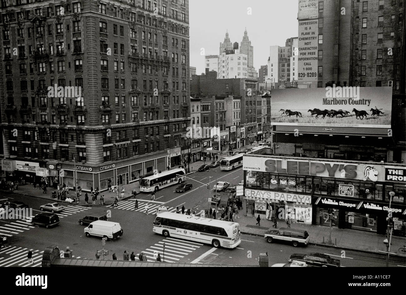 Broadway west 72nd street new hi-res stock photography and images - Alamy