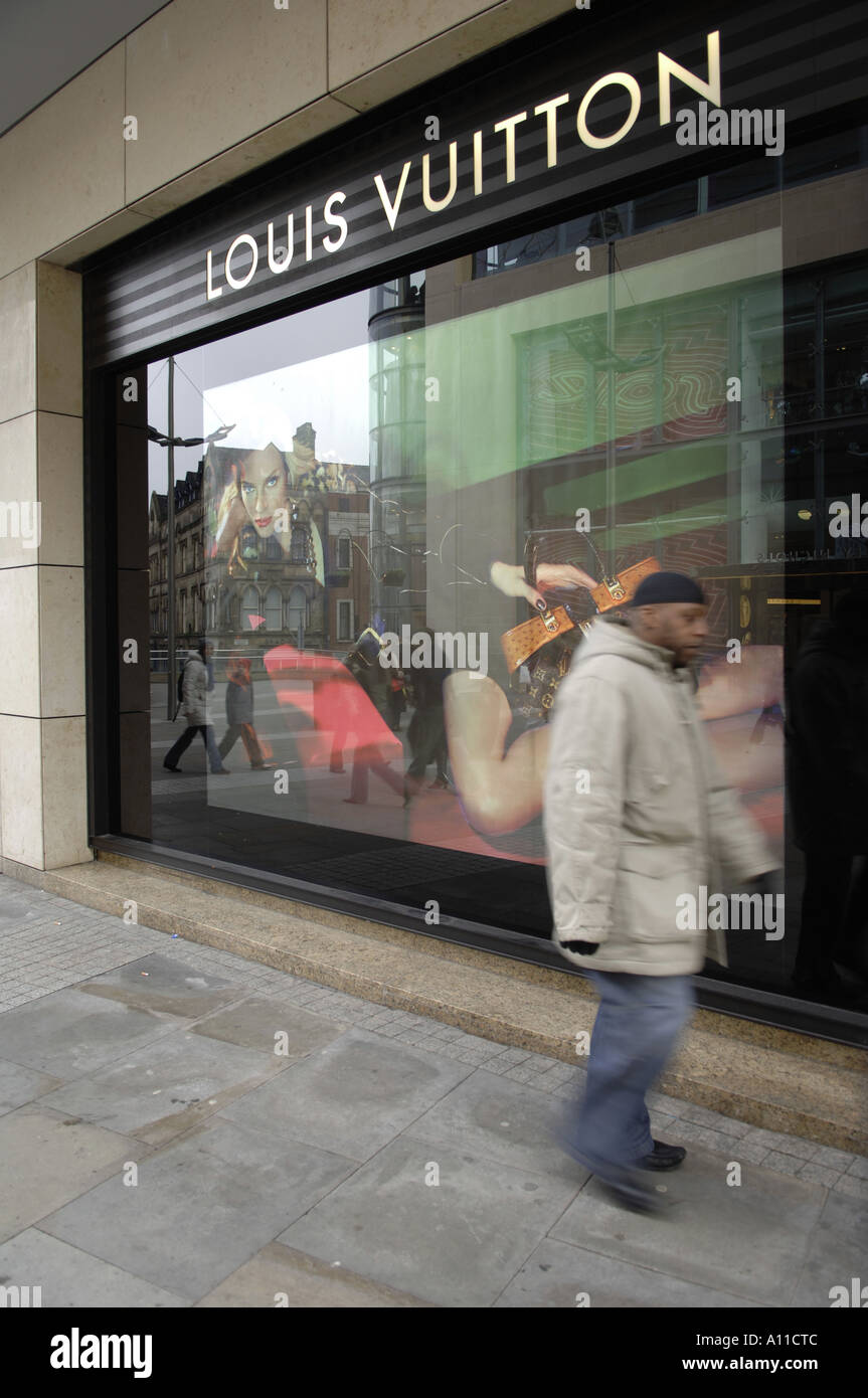 louis vuitton manchester Stock Photo - Alamy