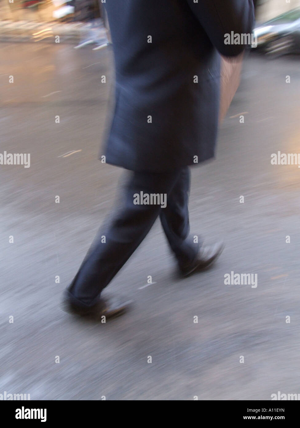 commuter in town Stock Photo - Alamy