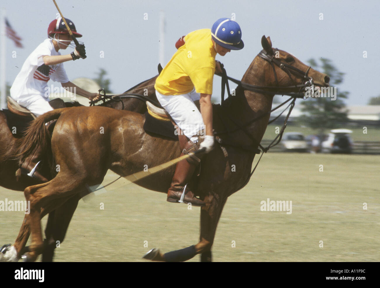 Kids polo match hi-res stock photography and images - Alamy