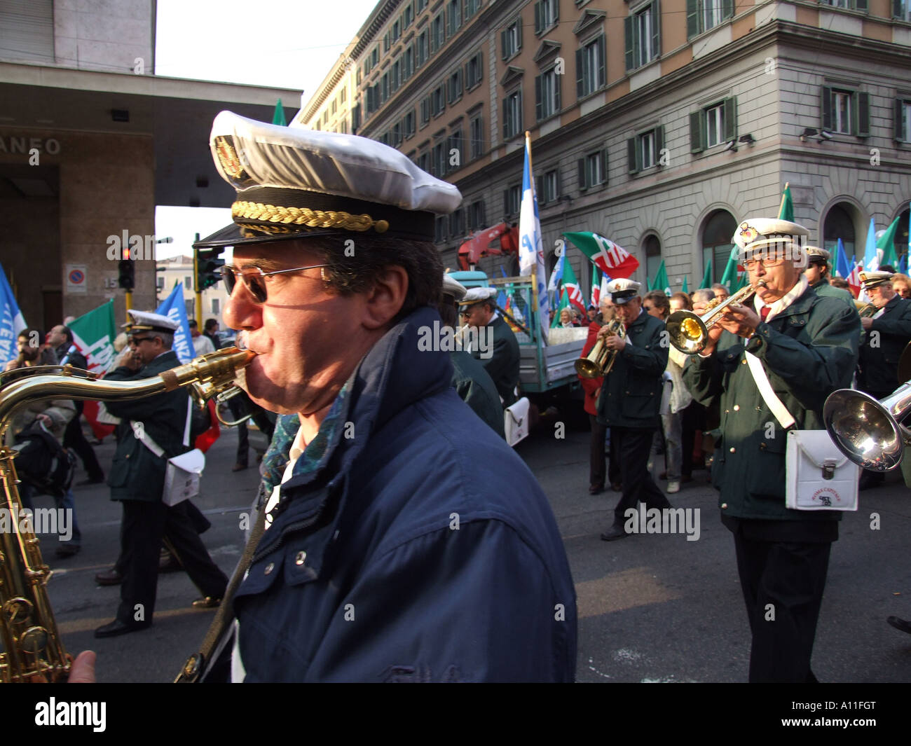 Rally saxophone hi-res stock photography and images - Alamy
