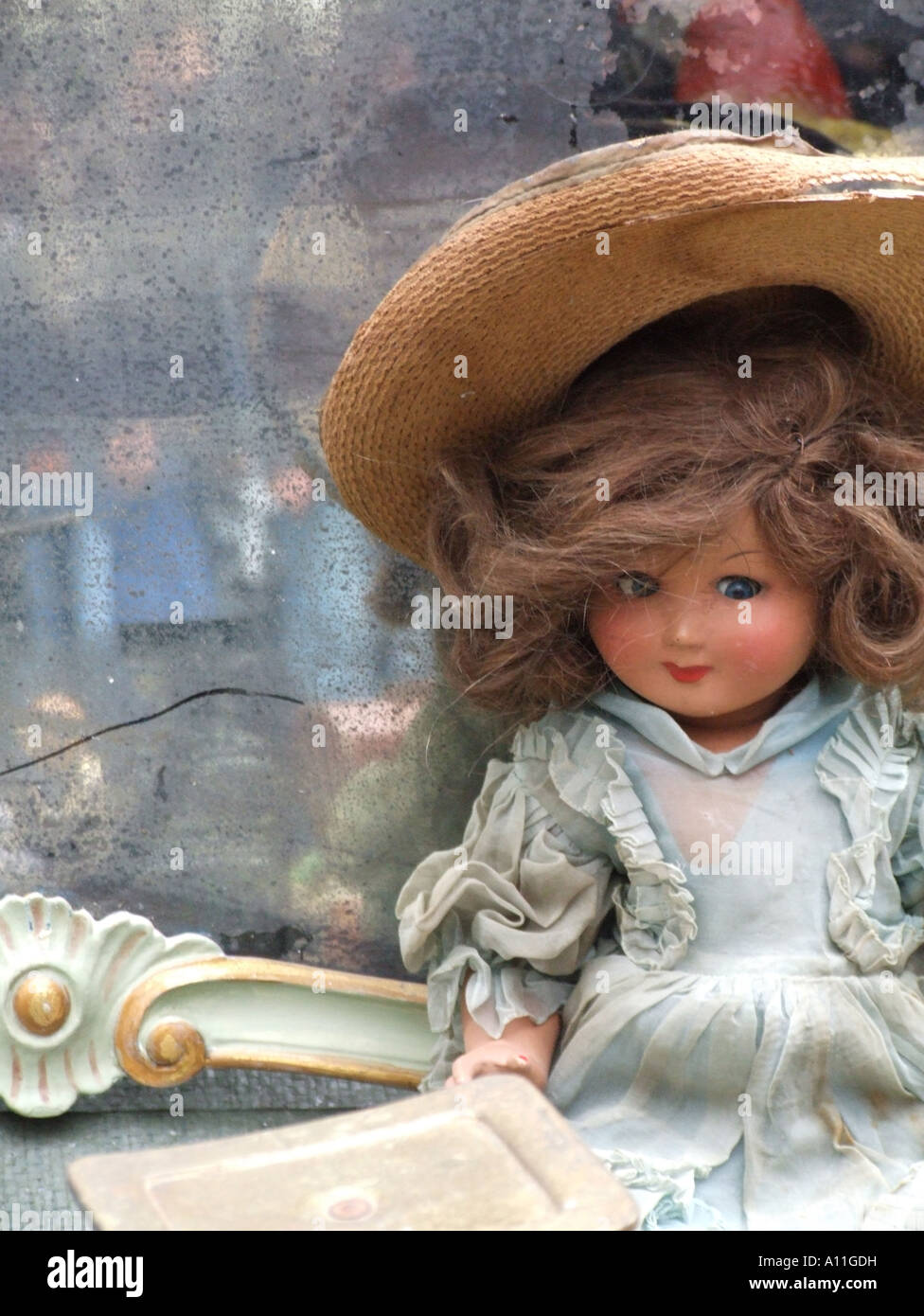 baby doll on market stall Stock Photo - Alamy