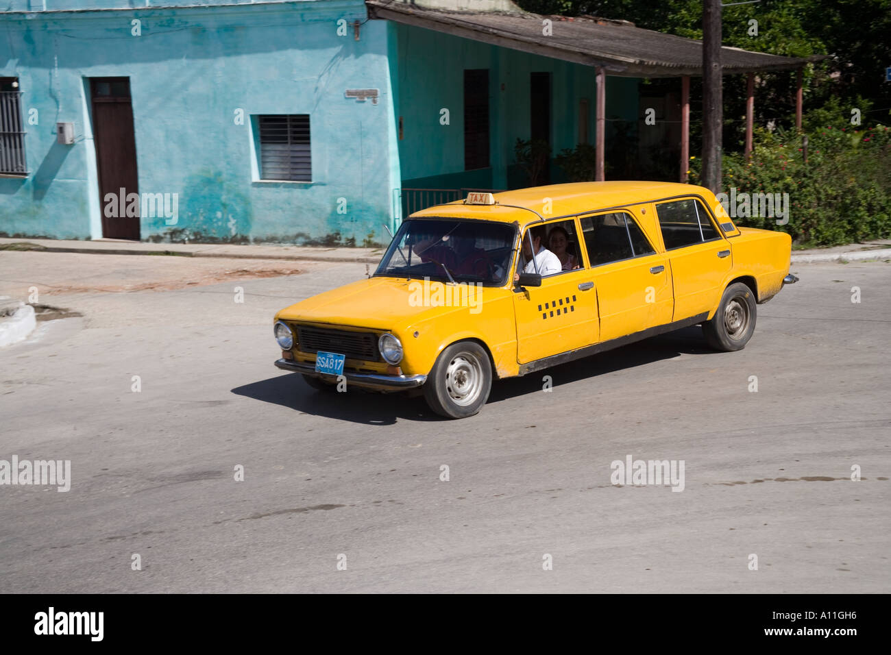 Lada taxi hi-res stock photography and images - Alamy
