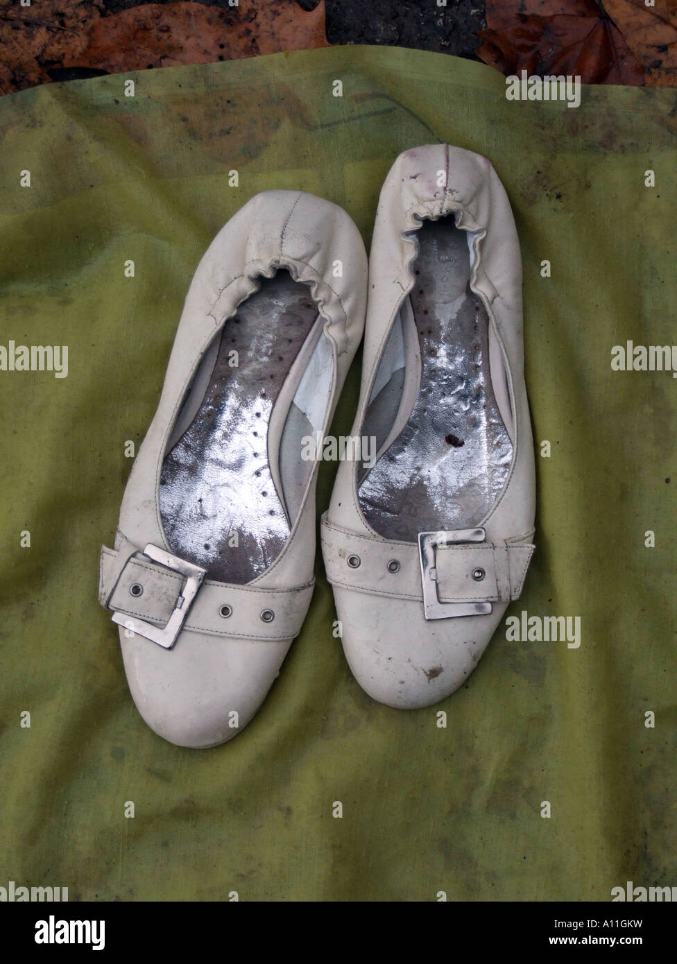 Lost pair of womens shoes hi-res stock photography and images - Alamy