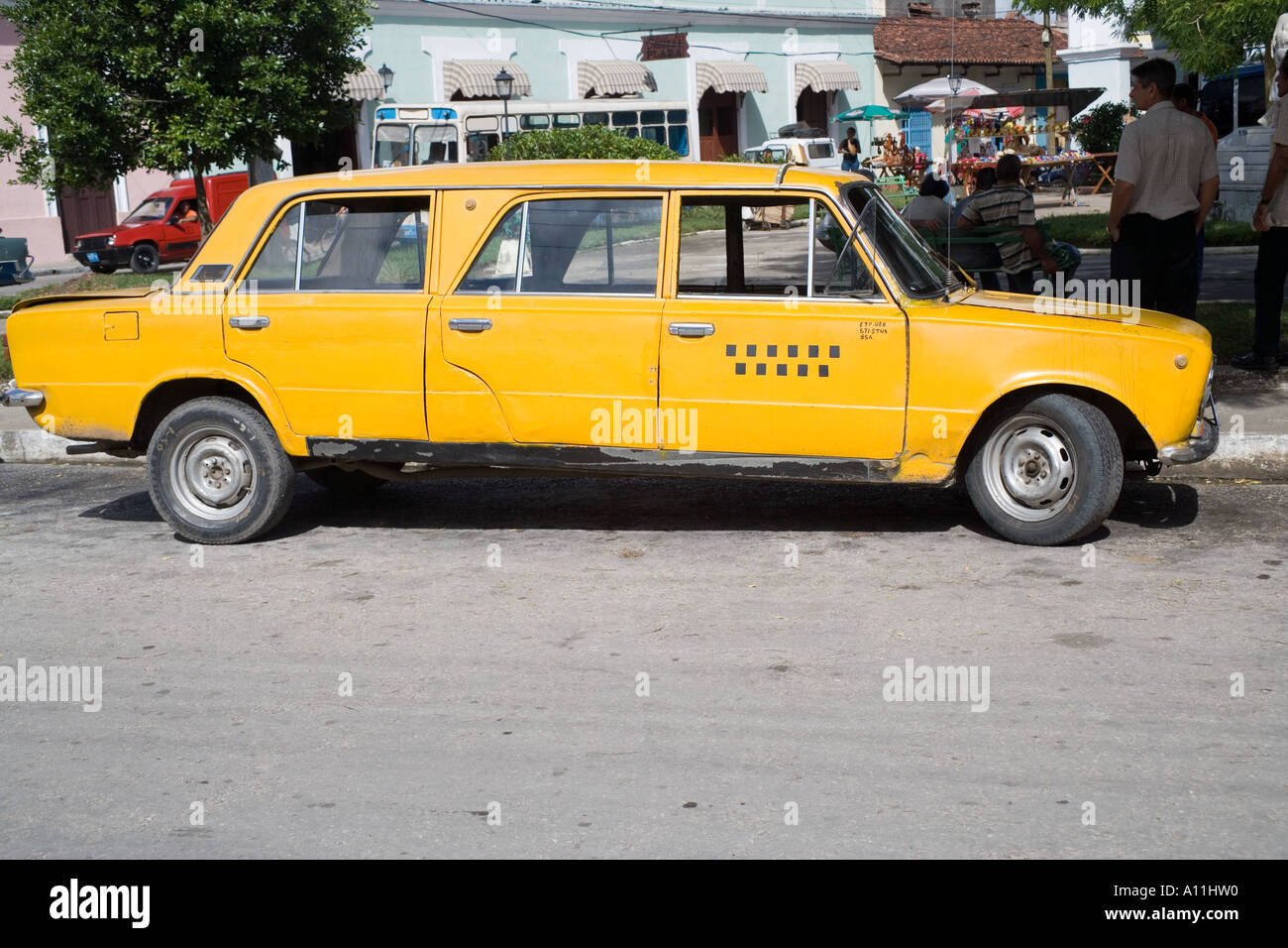 Lada taxi hi-res stock photography and images - Alamy