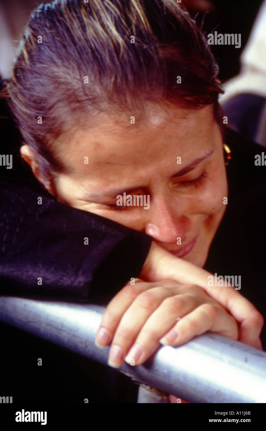 cry with pain beirut lebanon Stock Photo - Alamy