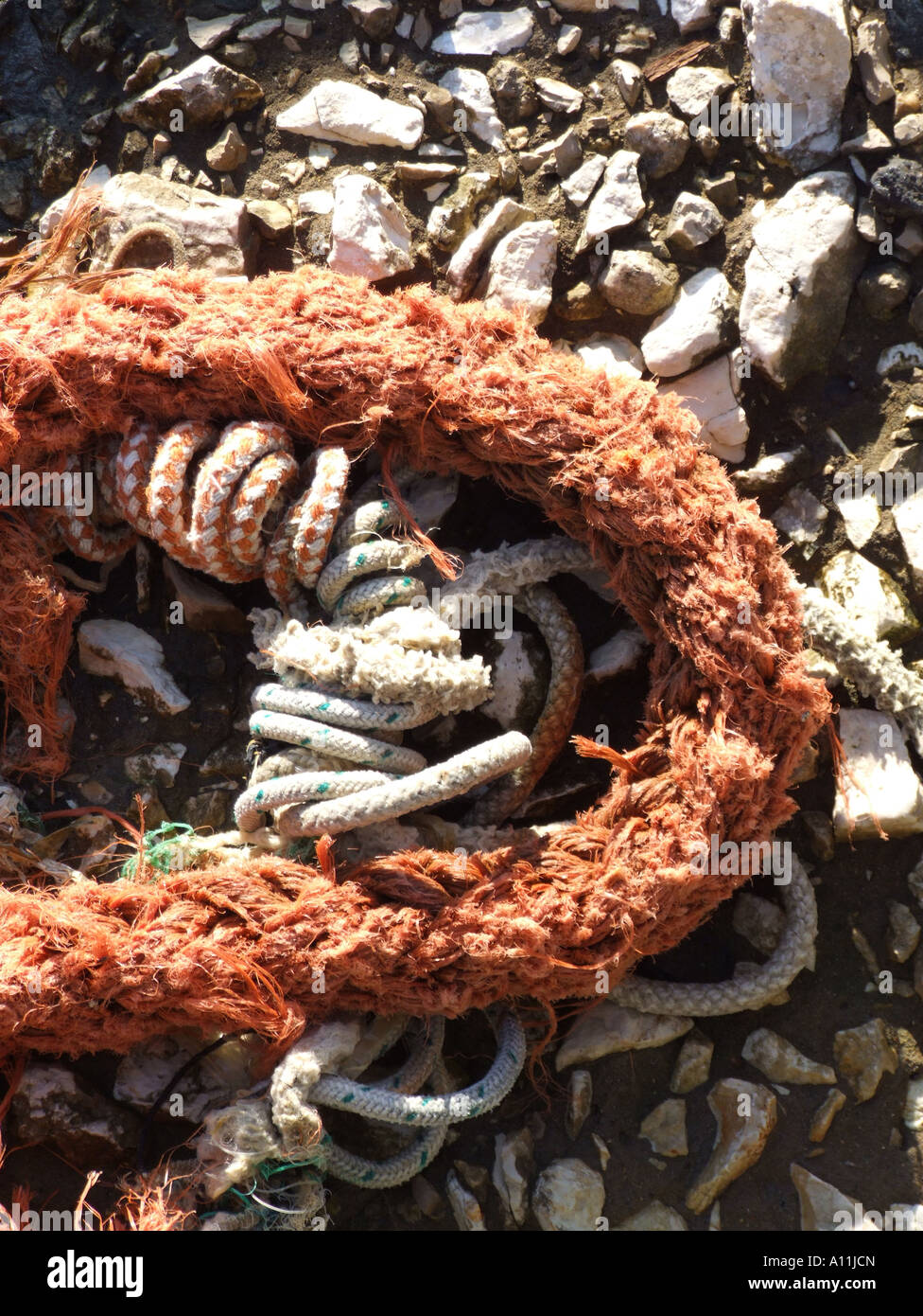 Broken mooring rope hi-res stock photography and images - Alamy