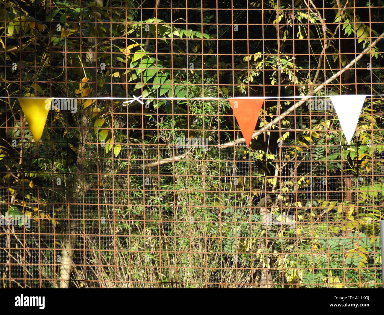 carnival bunting flags Stock Photo - Alamy