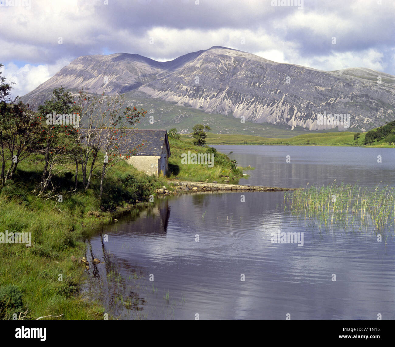 Loch Stack Sutherland Stock Photo - Alamy