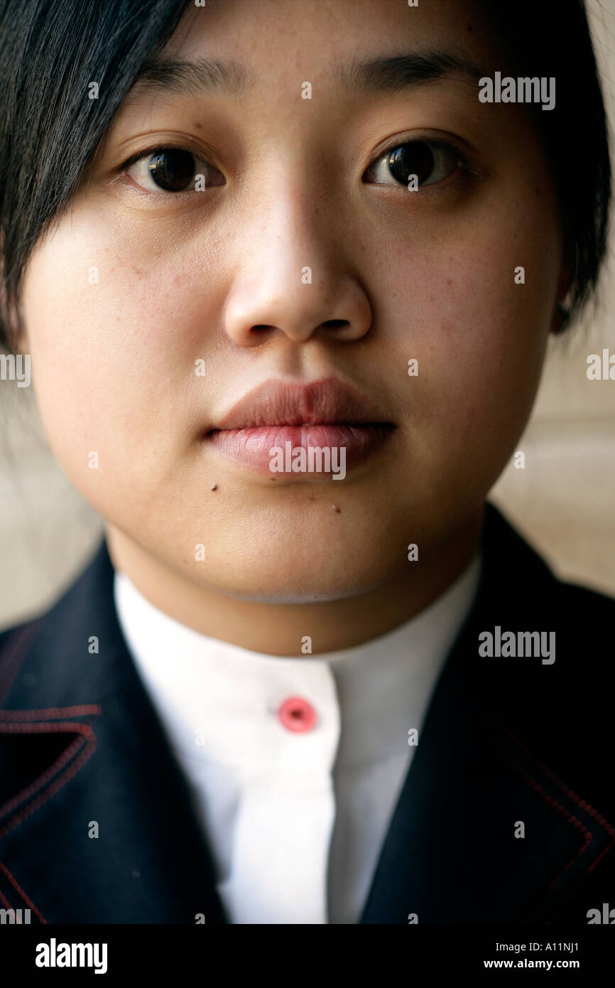 Attractive beauty cheeks chinese hi-res stock photography and images ...