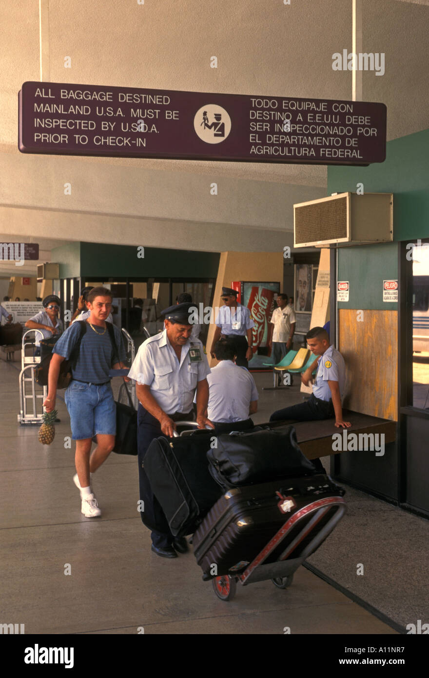 airline passengers, passengers, baggage inspection, security control ...