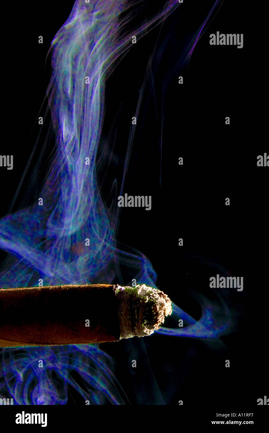 Smoking cigar hi-res stock photography and images - Alamy