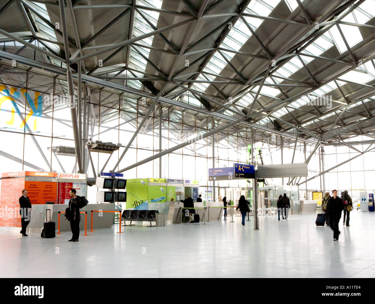Interior of Cologne Airport Germany Stock Photo - Alamy