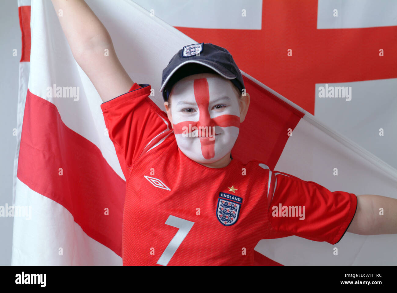england football fan Stock Photo - Alamy