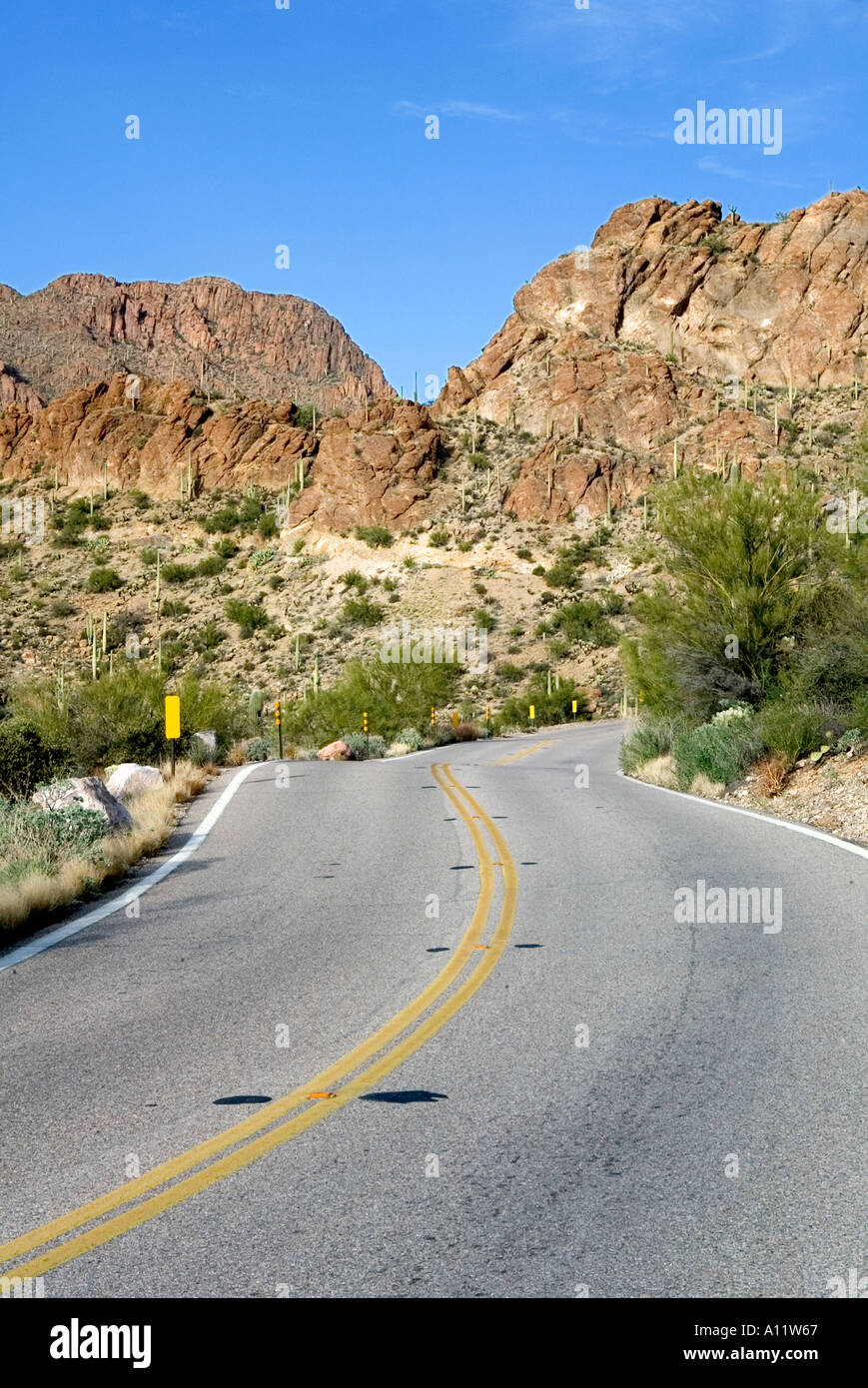 West gates pass road arizona hi-res stock photography and images - Alamy