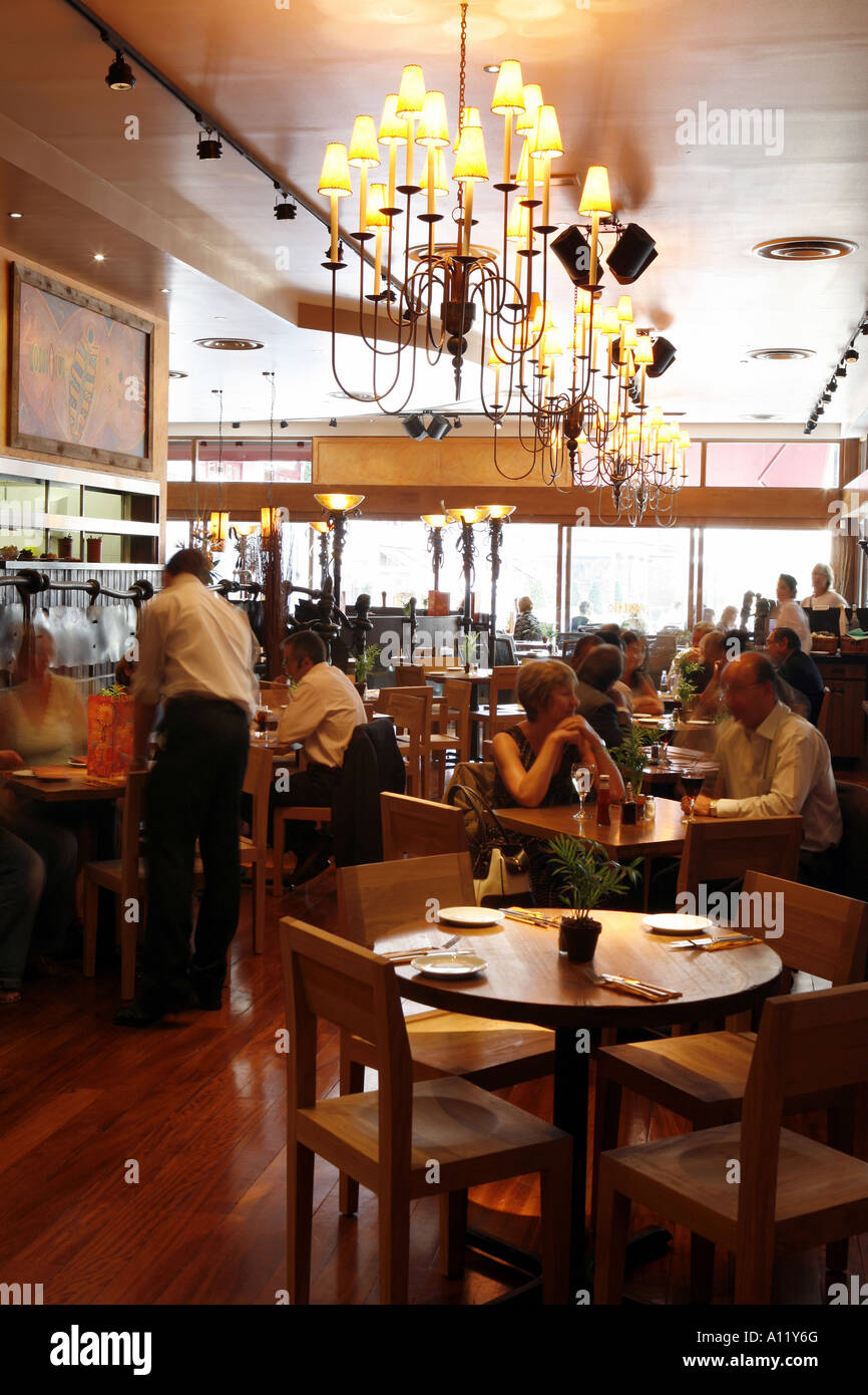 Bar Estilo Restaurant in The Mailbox development Birmingham England UK ...