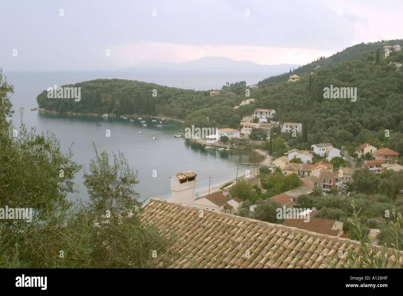 Kalami village corfu hi-res stock photography and images - Alamy