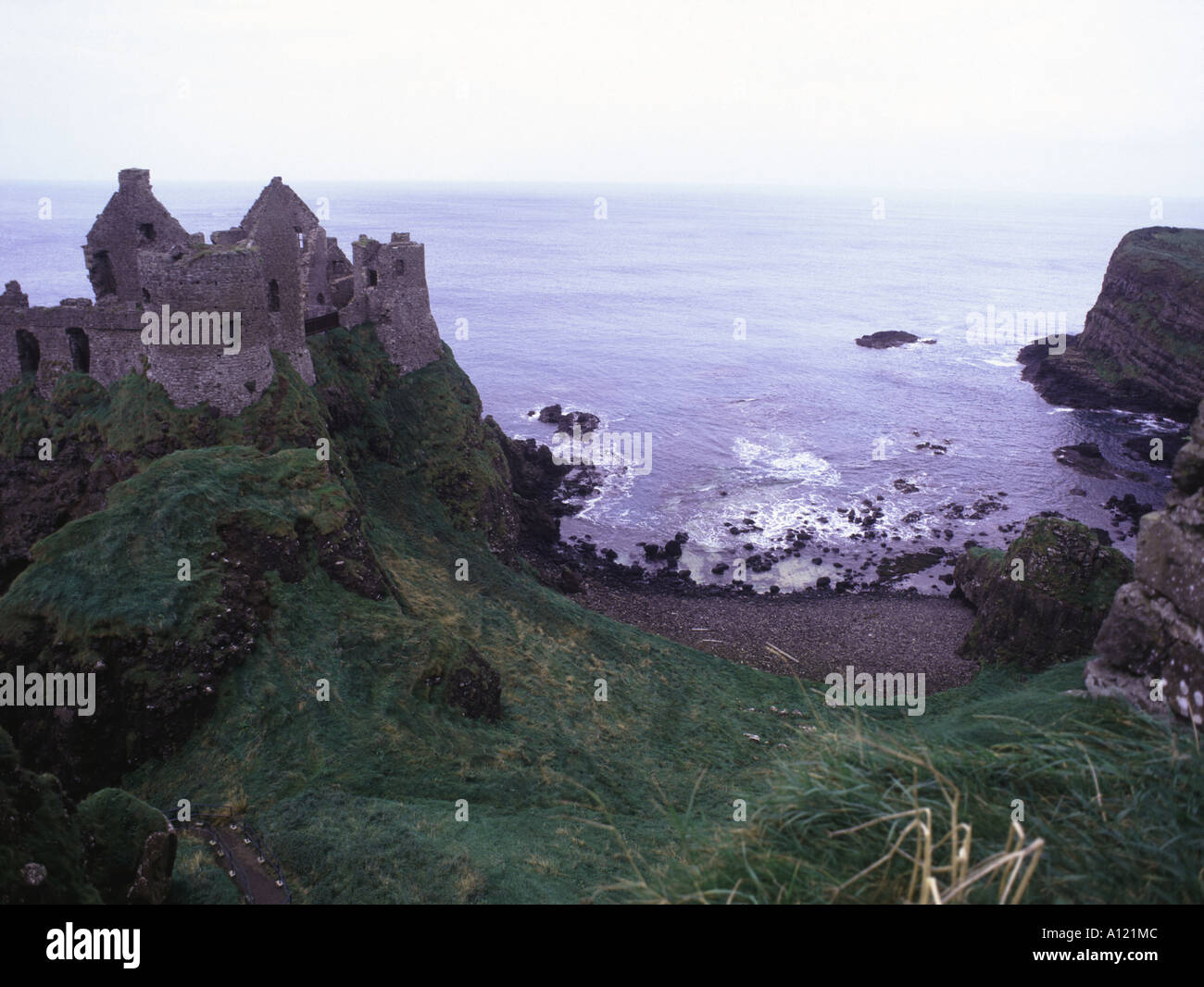 Dunluce Castle was built in the 17th century as the home for the Mac ...