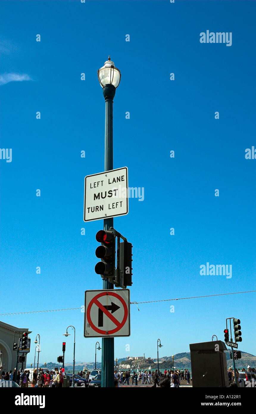 Street signs San Francisco California USA Stock Photo - Alamy