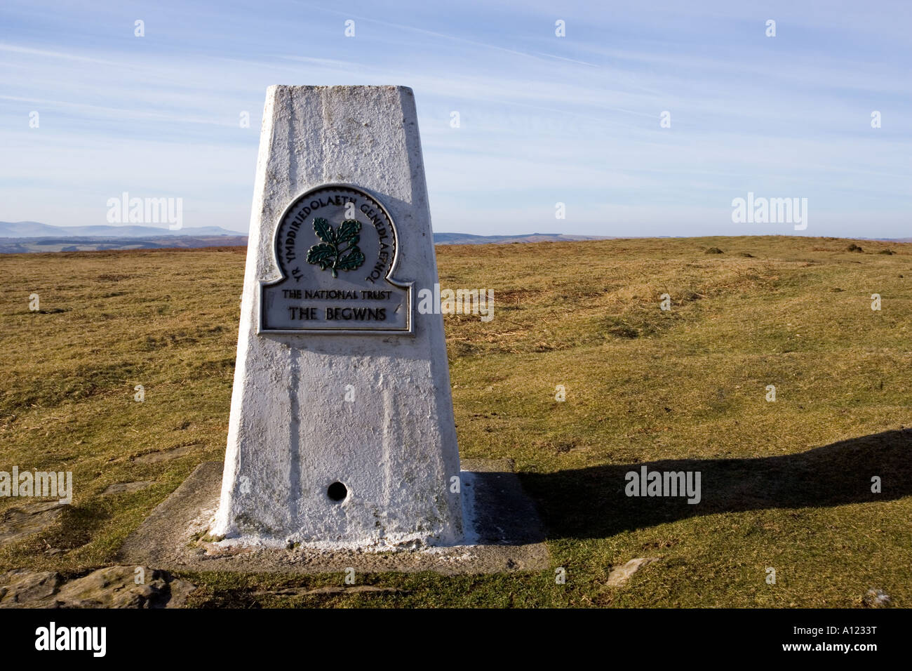 Triangulation point wales hi-res stock photography and images - Alamy