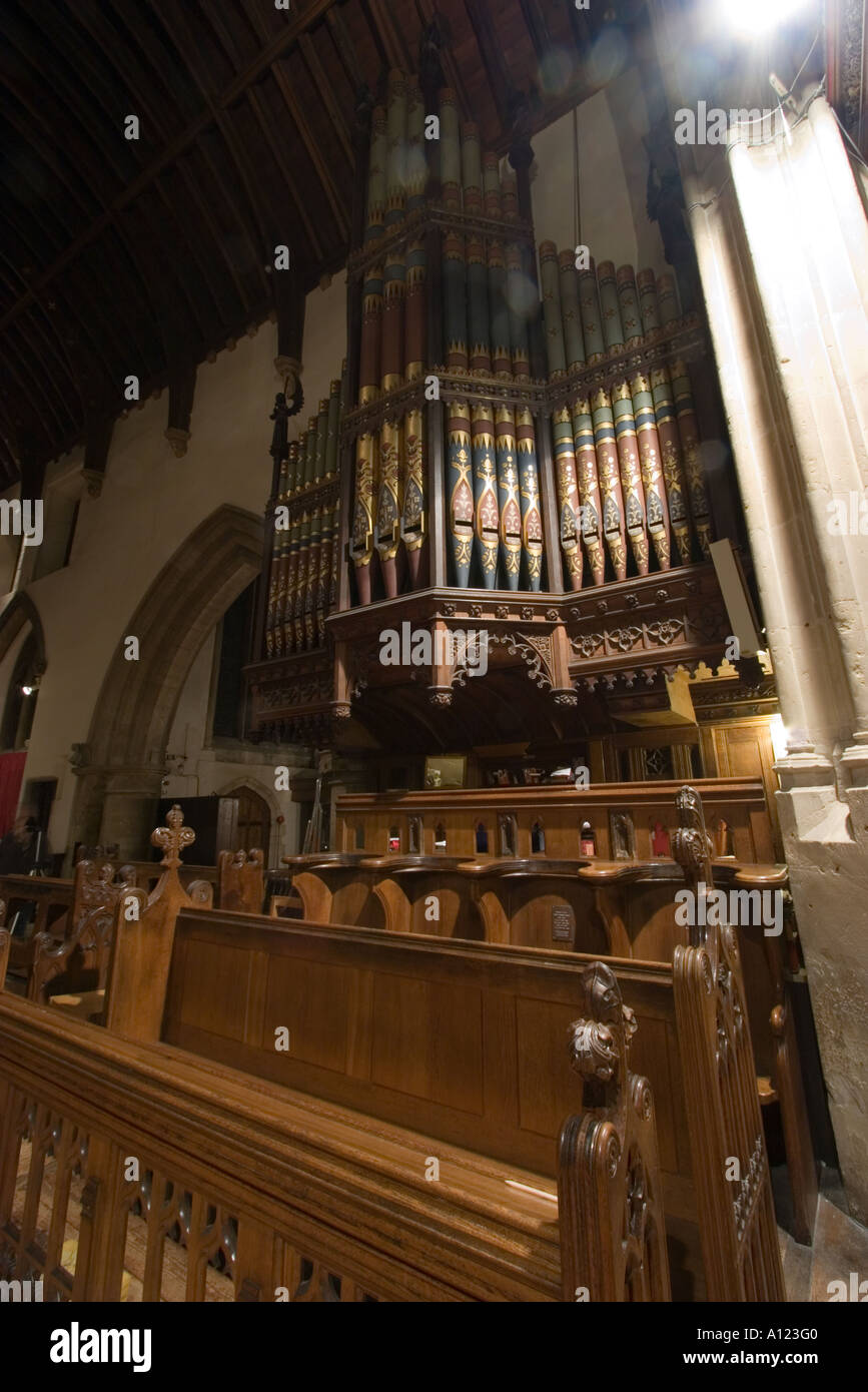 Interior of ancient church Stock Photo - Alamy