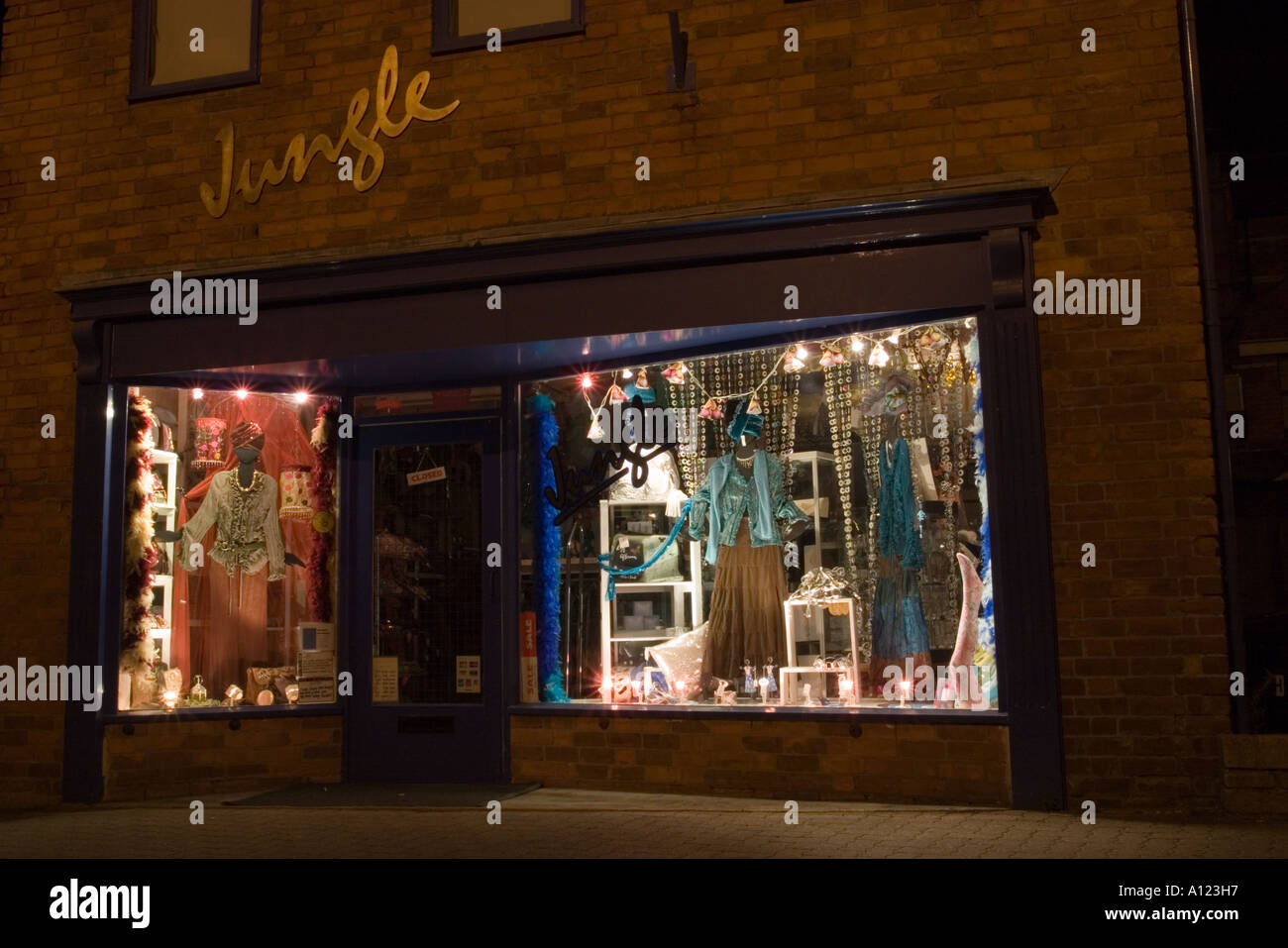 Shop window displays Stock Photo - Alamy