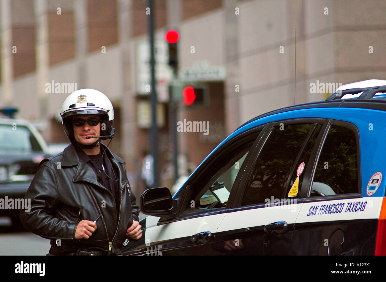 San francisco police department motorbike hi-res stock photography and ...