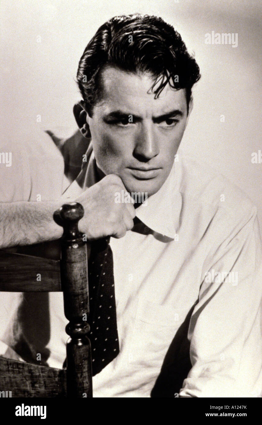 Gregory Peck Actor Stock Photo - Alamy