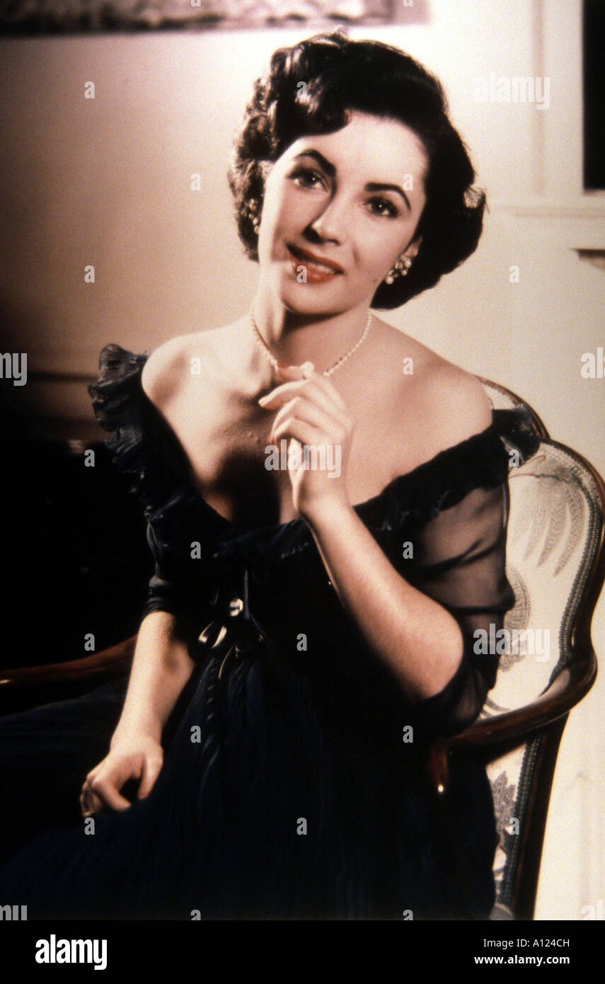 Elizabeth Taylor Actress Stock Photo - Alamy