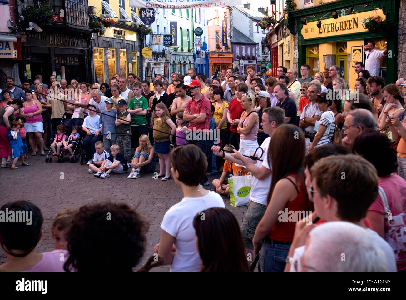 Galway Arts Festival, Ireland Stock Photo - Alamy