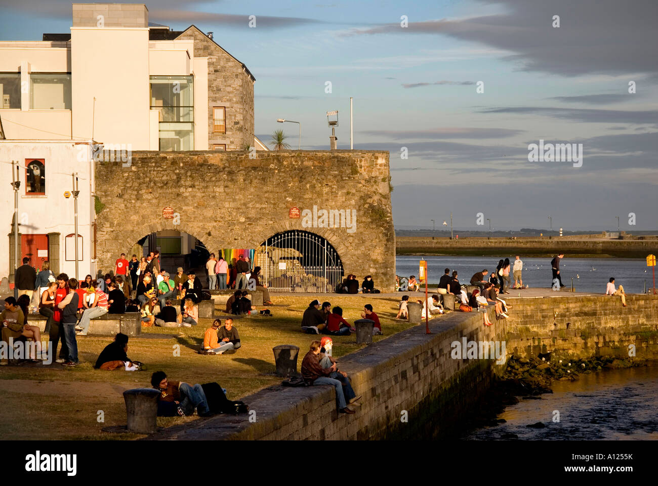 Spanish Arch, Galway, Ireland Stock Photo - Alamy