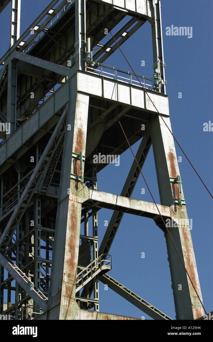Gneisenau colliery shaft Stock Photo - Alamy