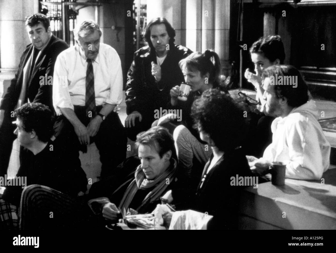 In The Bleak Midwinter Year 1995 Director Kenneth Branagh Michael Maloney Stock Photo - Alamy