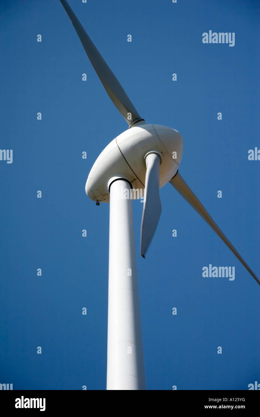 Wind turbine blue casing hi-res stock photography and images - Alamy