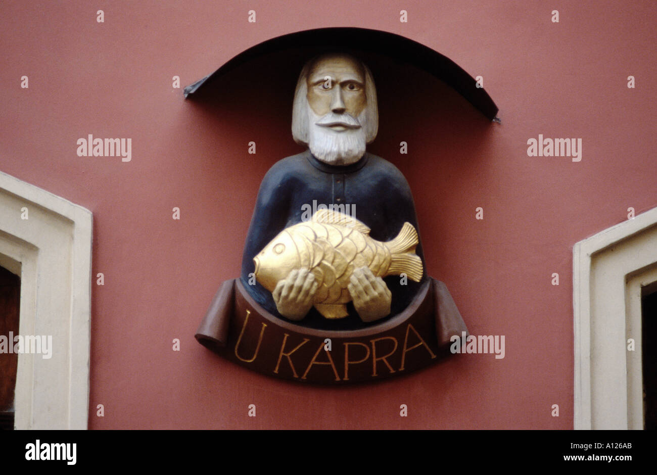 At the Sign of the Carp Stock Photo - Alamy