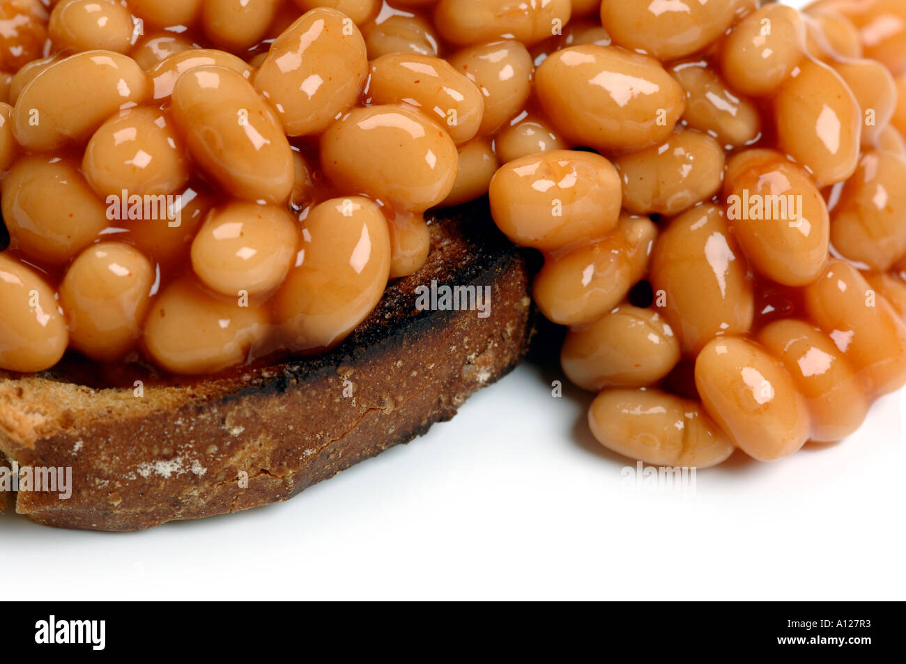 Beans on toast Stock Photo - Alamy