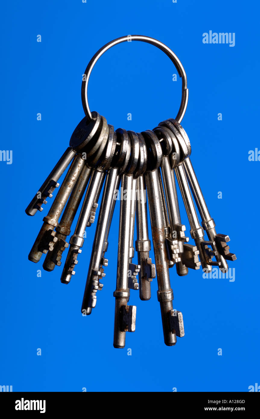 Big bunch of keys hi-res stock photography and images - Alamy