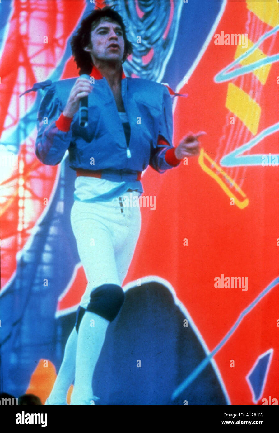 Rolling Stones Year 1983 Director Hal Ashby Mick Jagger Stock Photo - Alamy