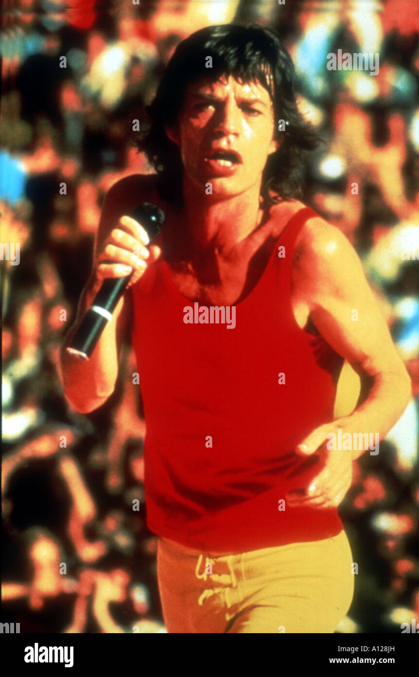 Rolling Stones Year 1983 Director Hal Ashby Mick Jagger Stock Photo - Alamy