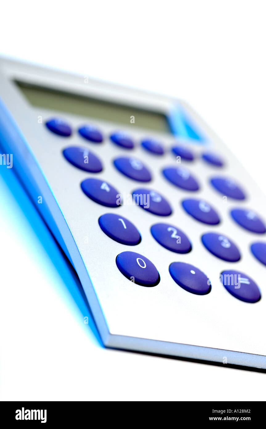 Maths calculator close up hi-res stock photography and images - Alamy