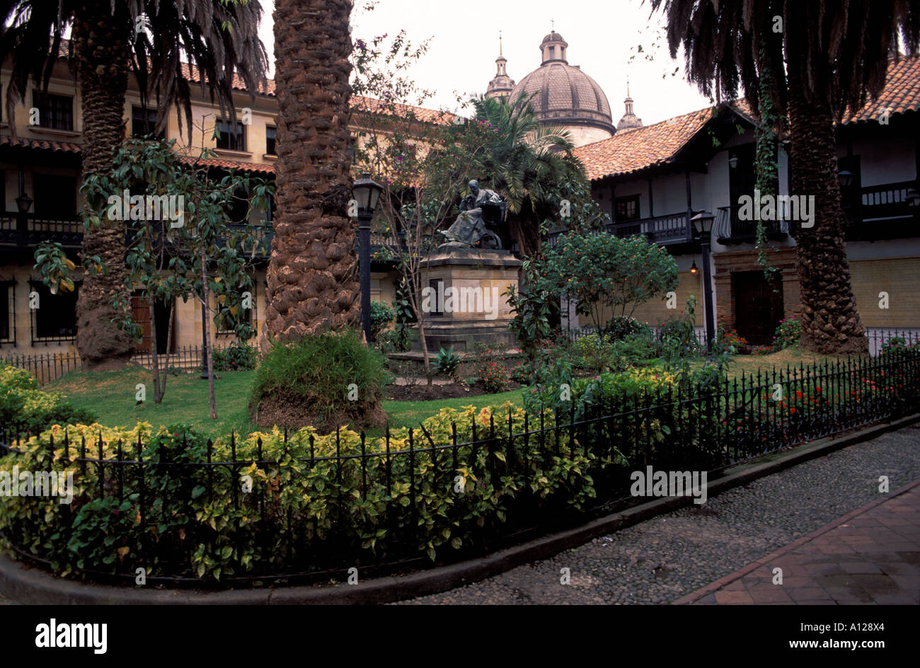Bogota la candelaria colonial spanish architecture hi-res stock ...