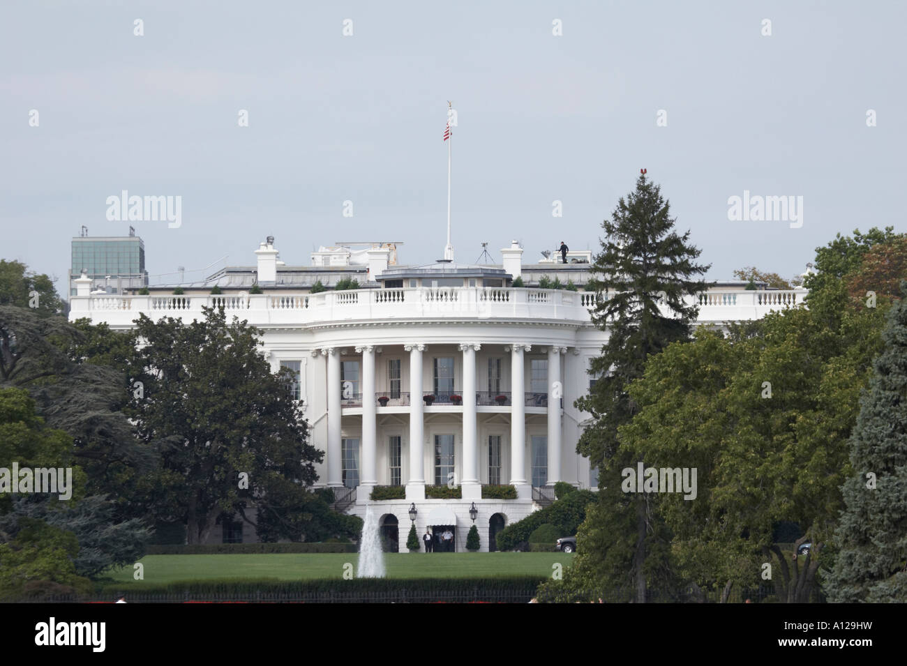 White house east wing hi-res stock photography and images - Alamy