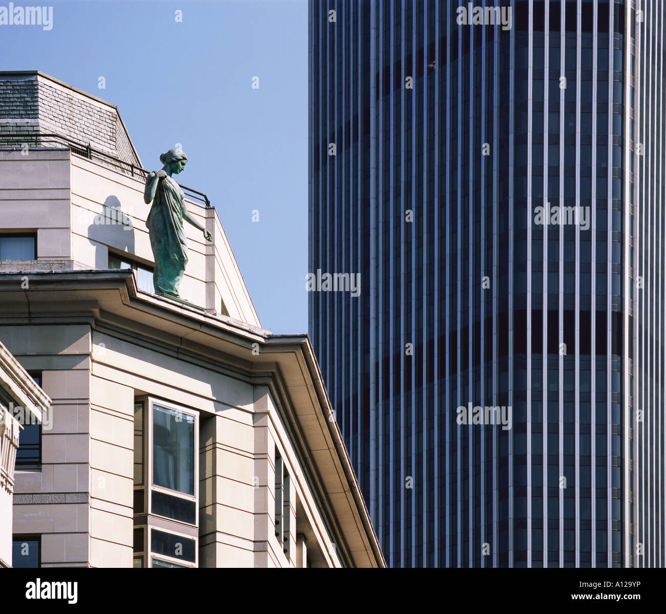 Detail Tower 42 Bishopsgate London Stock Photo - Alamy
