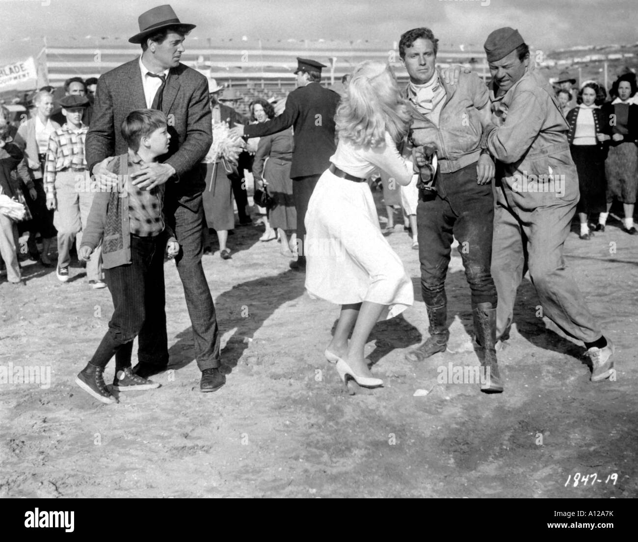 Dorothy malone and rock hudson Black and White Stock Photos & Images ...