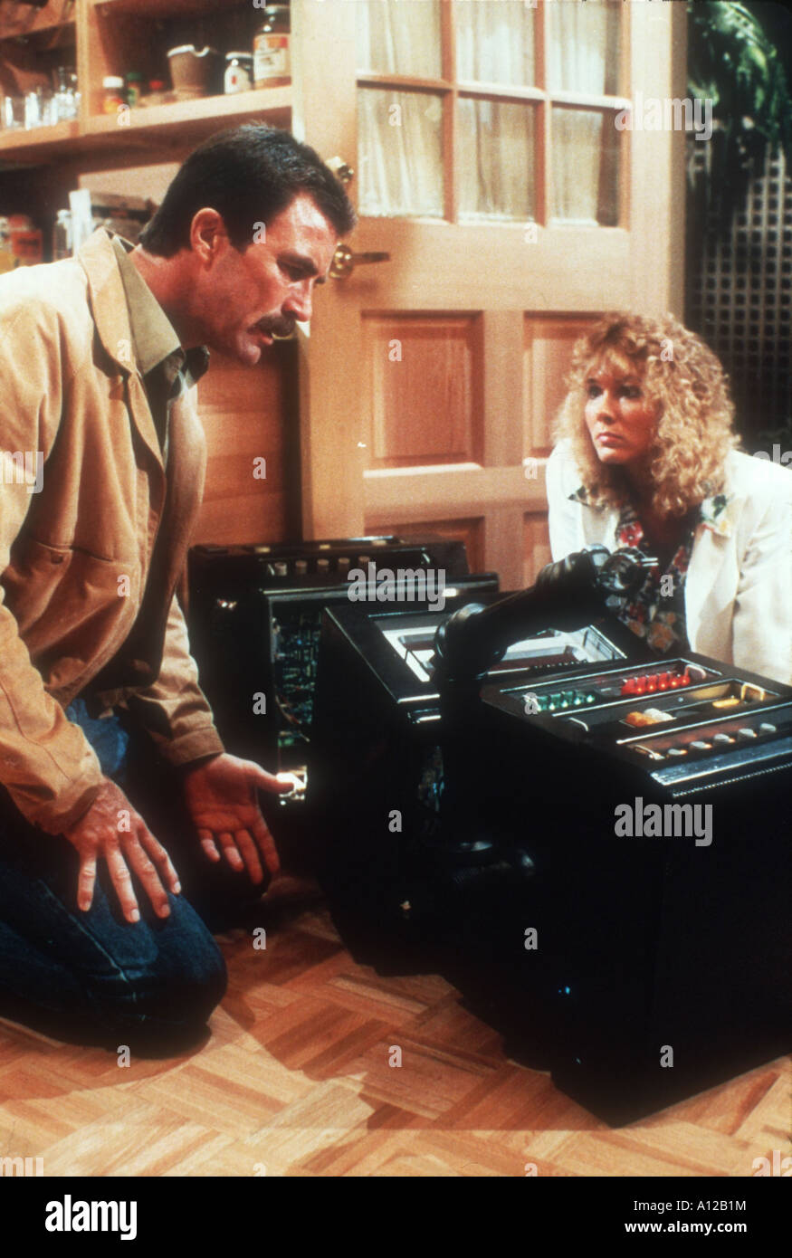 Runaway Year 1984 Director Michael Crichton Tom Selleck Cynthia Rhodes ...