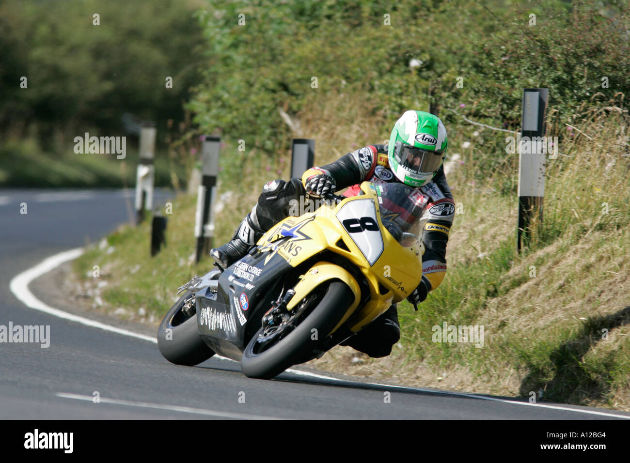 the late richard britton 8 who died racing in 2005 Stock Photo - Alamy