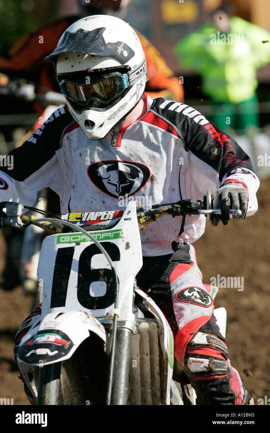 David Gorman on his 250 Honda at tandragee motocross circuit county ...